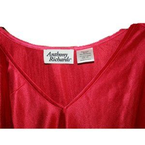 Anthony Richards | Tops | Womens Plus Size Cover Up Dress 4x Red | Poshmark